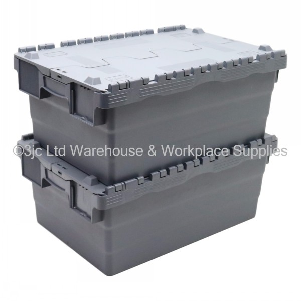Attached Lid Distribution Container 60cm 40 Litre | 3JC
