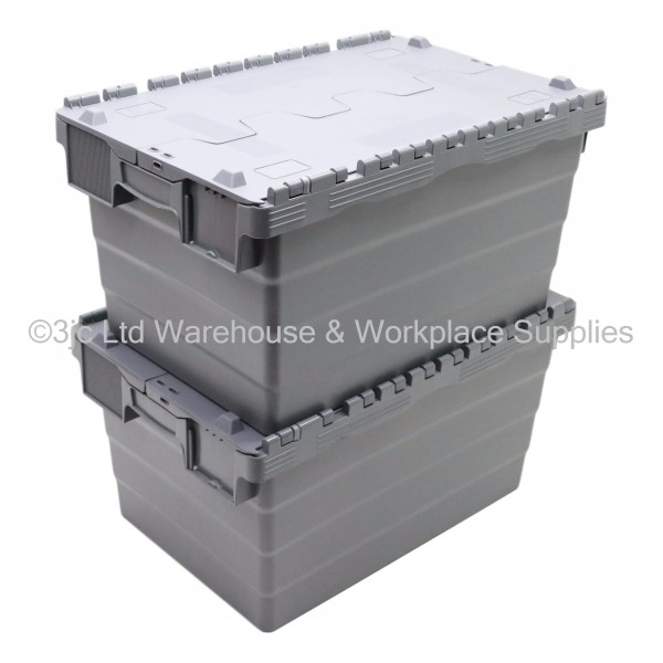 Attached Lid Distribution Container 60cm 54 Litre | 3JC