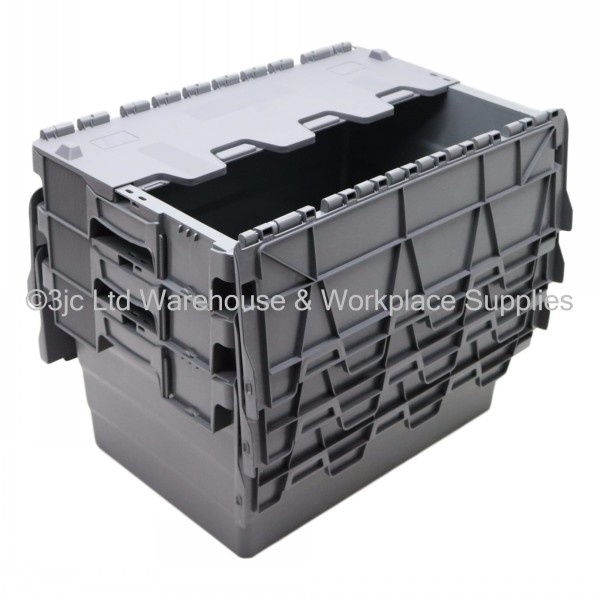Attached Lid Distribution Container 60cm 54 Litre | 3JC
