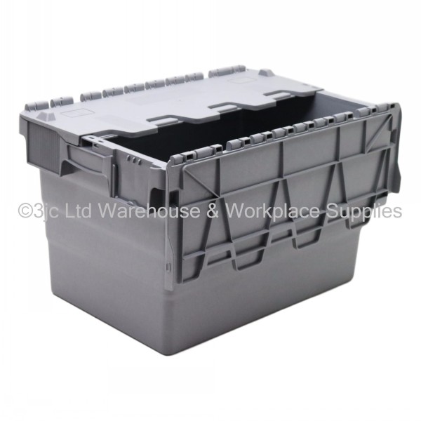 Attached Lid Distribution Container 60cm 64 Litre | 3JC