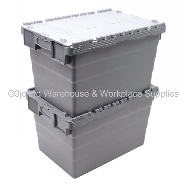 Attached Lid Distribution Container 60cm 64 Litre | 3JC