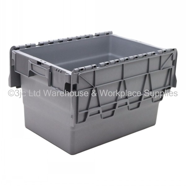 Attached Lid Distribution Container 60cm 64 Litre | 3JC