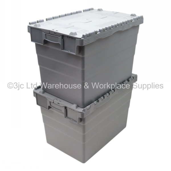 Attached Lid Distribution Container 60cm 74 Litre | 3JC