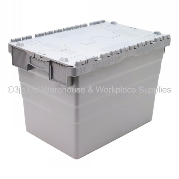 Attached Lid Distribution Container 60cm 74 Litre | 3JC