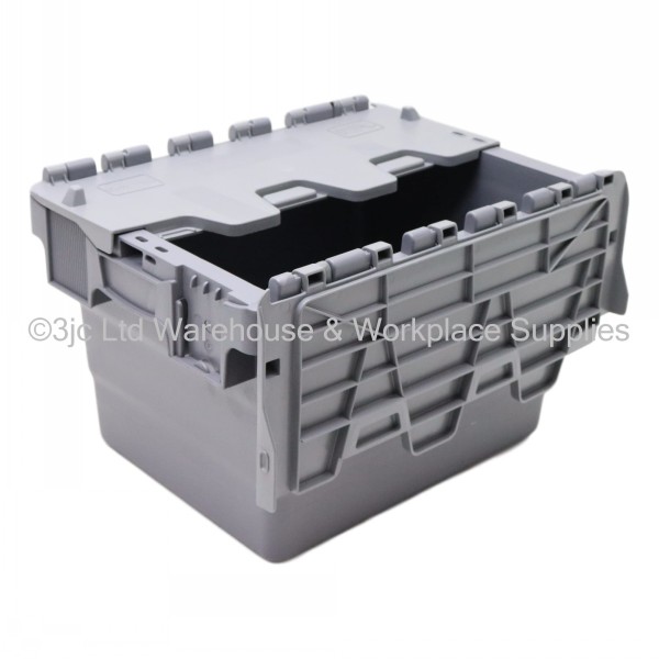 Attached Lid Distribution Container 40cm 22 Litre | 3JC