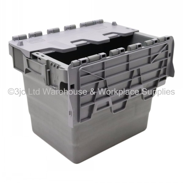 Attached Lid Distribution Container 40cm 27 Litre | 3JC