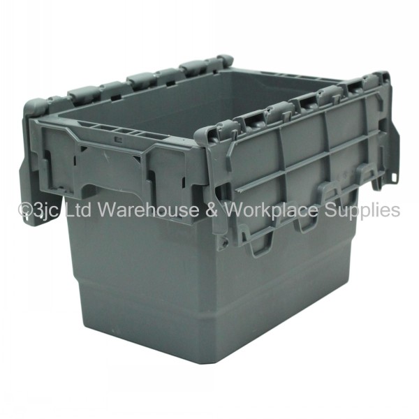Attached Lid Distribution Container 30cm 08 Litre | 3JC
