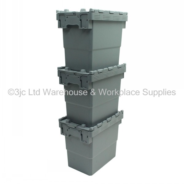 Attached Lid Distribution Container 30cm 10 Litre | 3JC