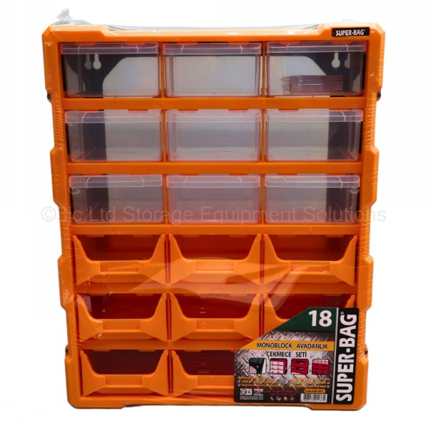 Storr Parts Storage Cabinet Organiser 18 Drawer & Bin | 3JC