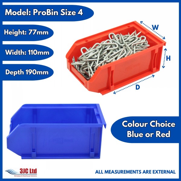 Storr Louvre Panel Bin Kit B | 3JC