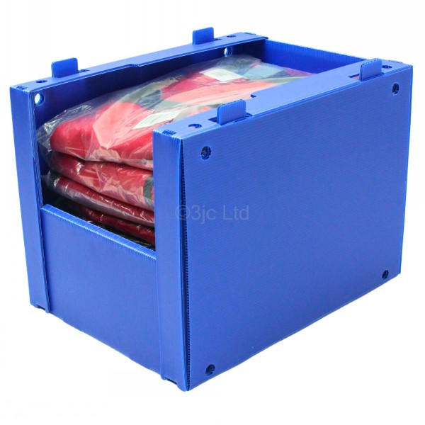 Correx Type Stacking Pick Boxes 400 x 300 x 300mm | 3JC