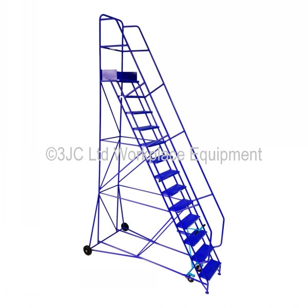 Industrial Mobile Access Steps 550mm Wide | 3JC