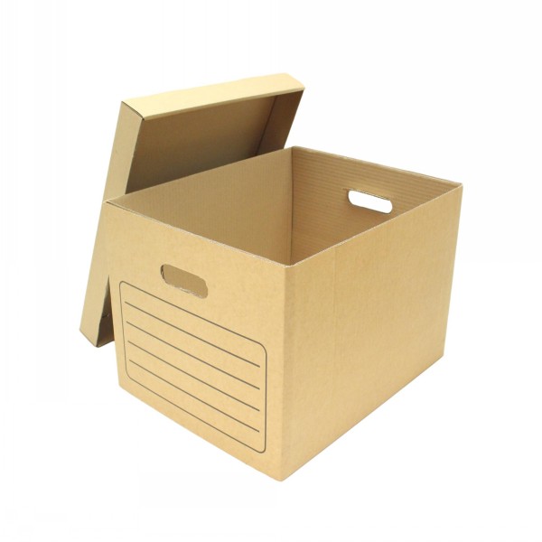 Cardboard Archive Box With Lid | 3JC