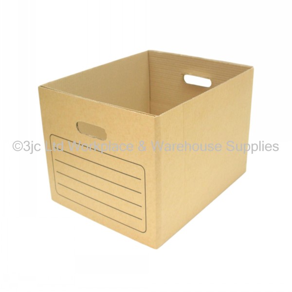 Cardboard Archive Box With Lid | 3JC
