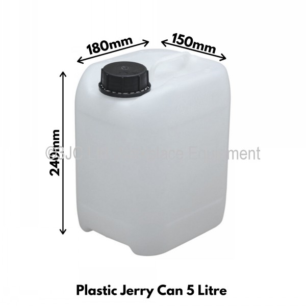 Plastic Jerry Can With Cap 05 Litre | 3JC