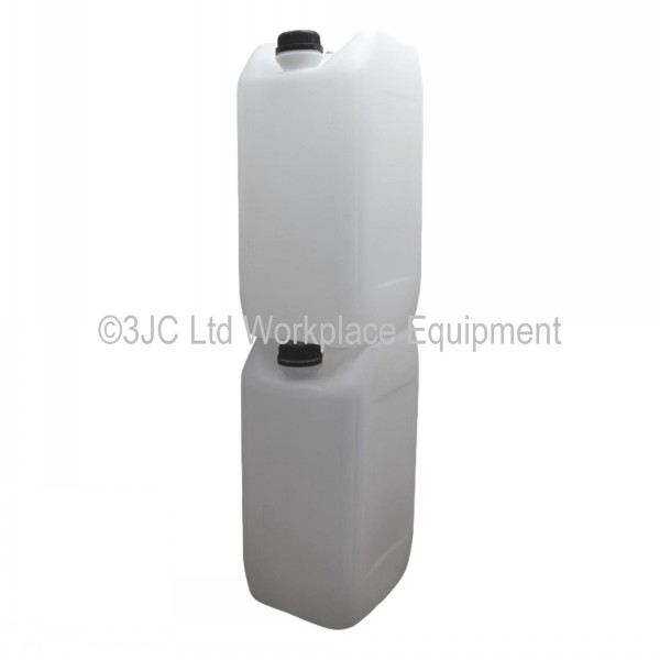 Plastic Jerry Can With Cap 25 Litre | 3JC