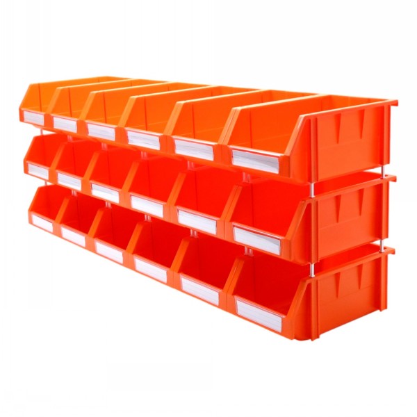 OrangaBin Plastic Parts Storage Bin Size 3 | 3JC