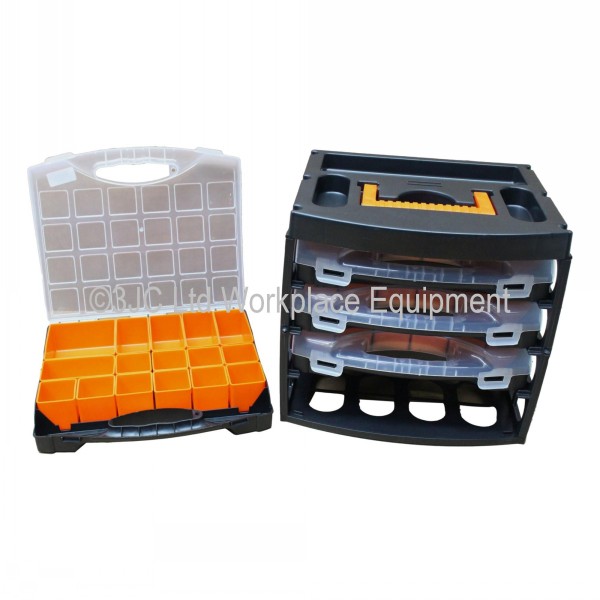 Parts Organiser Case 4pc In Carrier Set | 3JC