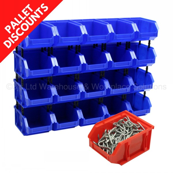 ProBin Plastic Parts Bins Size 02 | 3JC