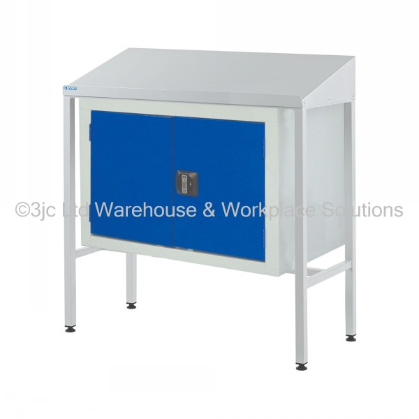Team Leader Workstation Double Cupboard | 3JC