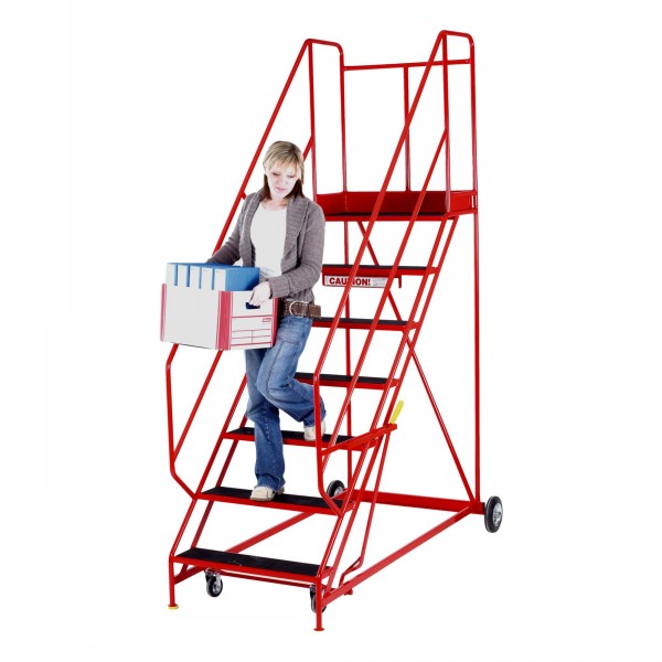 Industrial Mobile Access Steps 760mm Wide Easy Rise | 3JC