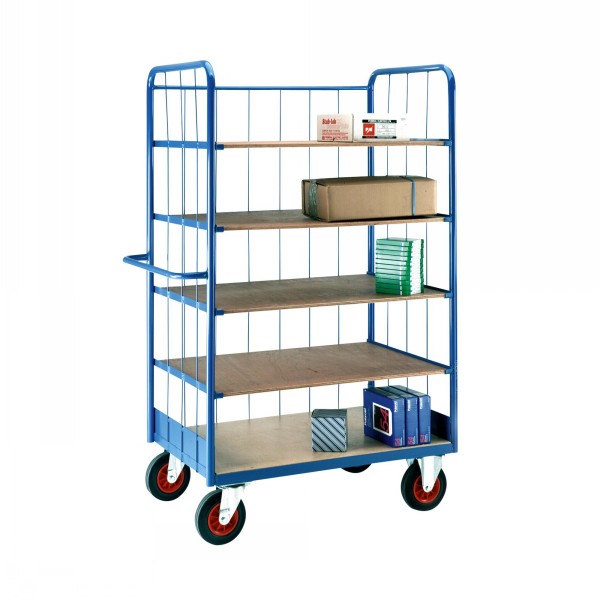 Shelf Trolley With Retaining Rod Sides | 3JC