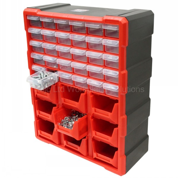 Sealey Parts Cabinet Storage Organiser 39 Drawer & Bin | 3JC
