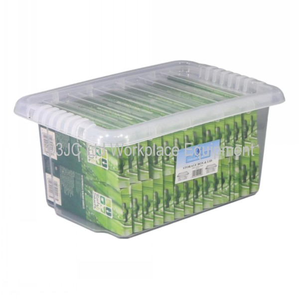 TML Clear Plastic Storage Box & Lid Size 03 (13 Litre) | 3JC