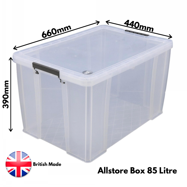 Allstore Plastic Storage Box Size 33 (85 Litre) | 3JC