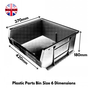 Plastic Storage Bin Sizes Storage Bin Sizes Waste Management Garbage ...