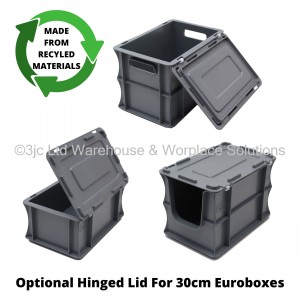 Heavy Duty Stacking Euro Box 30cm 7 Litre Open Front | 3JC