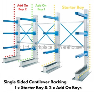 Single Sided Cantilever Racking | 3JC