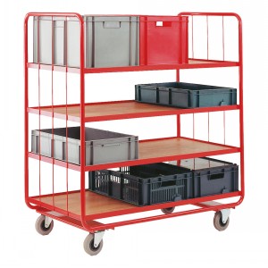 Eurobox Container Shelf Trolley For 12 Boxes | 3JC
