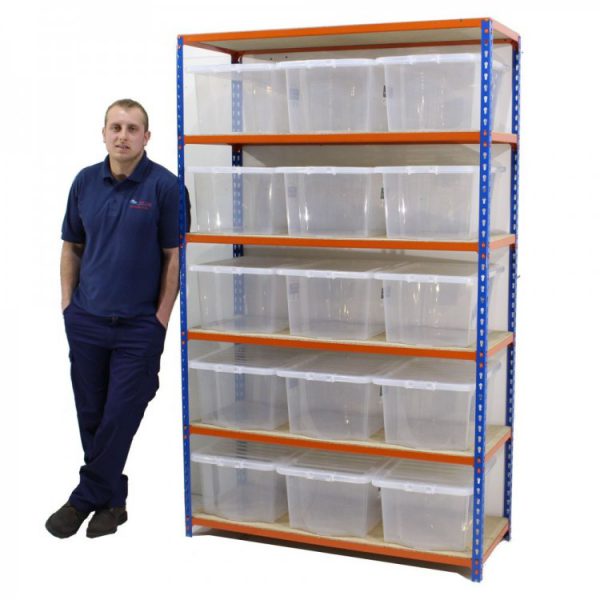 Plastic Storage Boxes, Warehouse Pallet Racking, Shelving