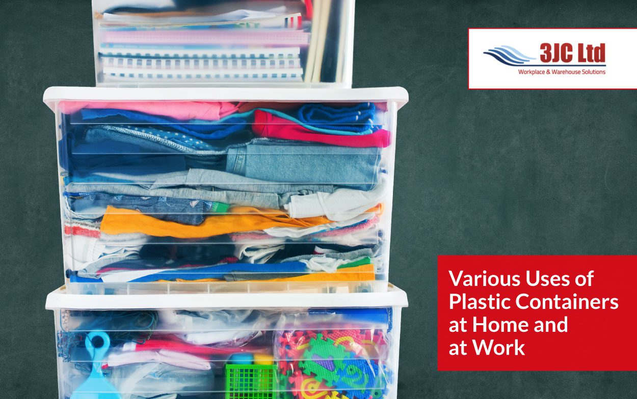 Various Uses of Plastic Containers at Home and at Work - 3jc