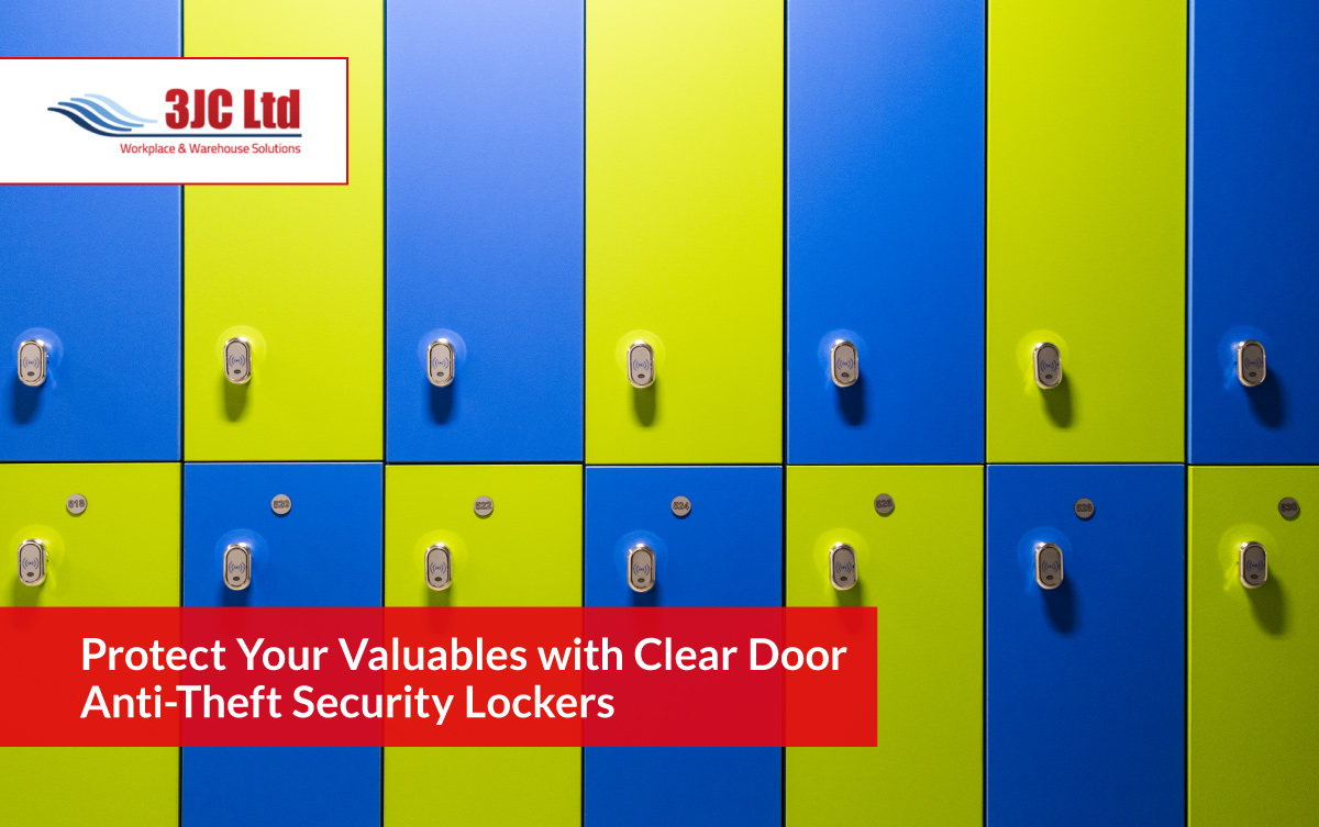 Protect Valuables with Clear Door Anti-Theft Security Lockers